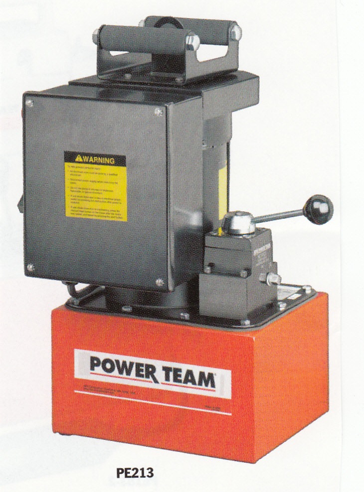 Electric Pump PE21 Series Up to 75 ton On Metro Hydraulic